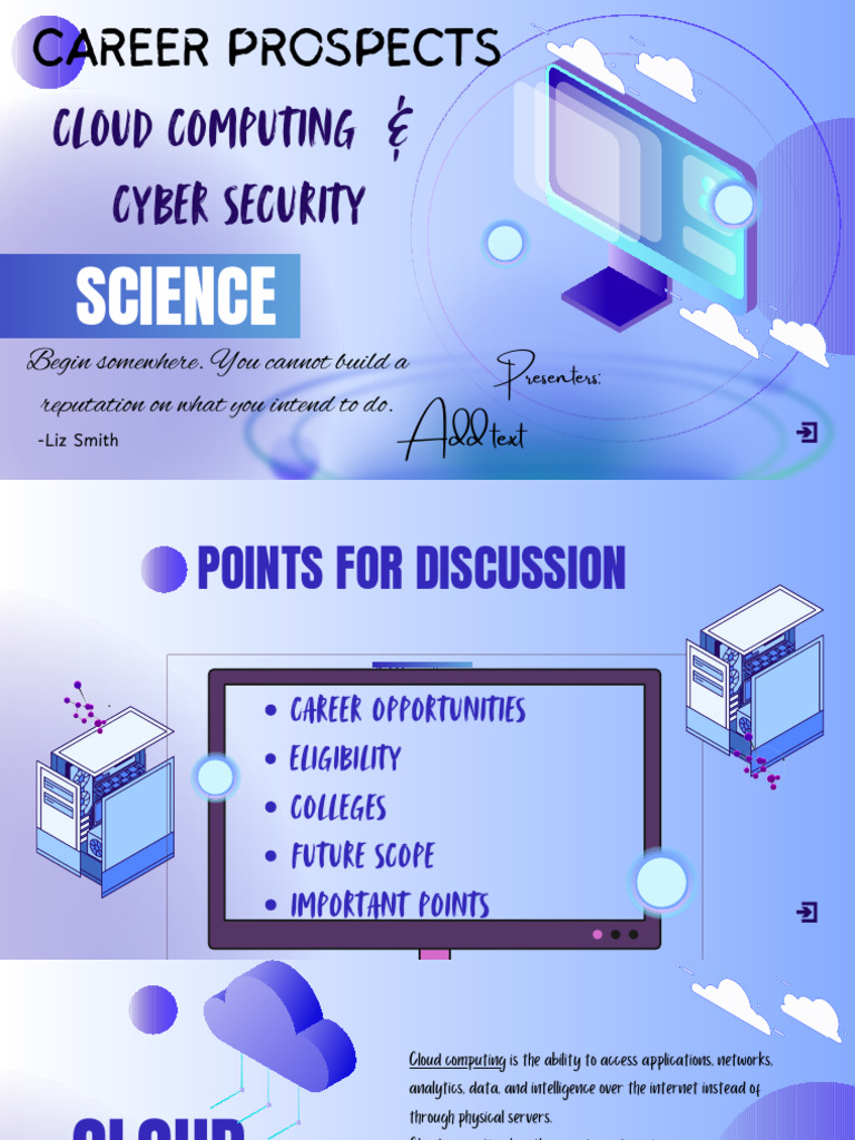 Science Week | PDF | Cloud Computing | Computer Security