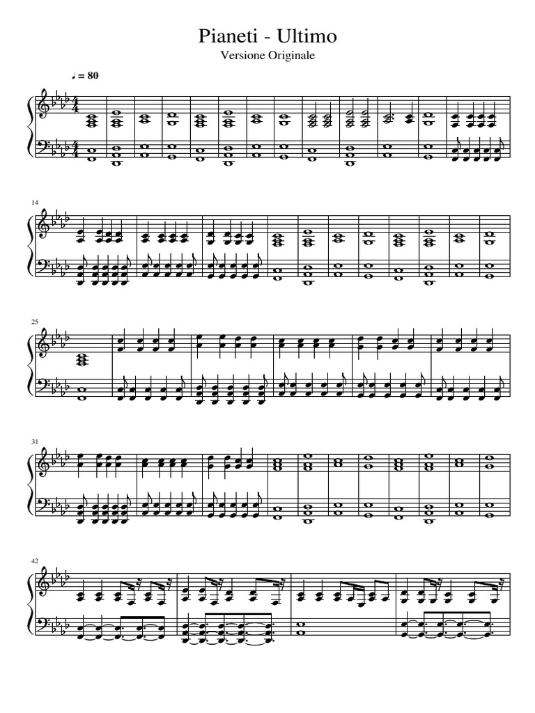 Pianeti - Ultimo | PDF