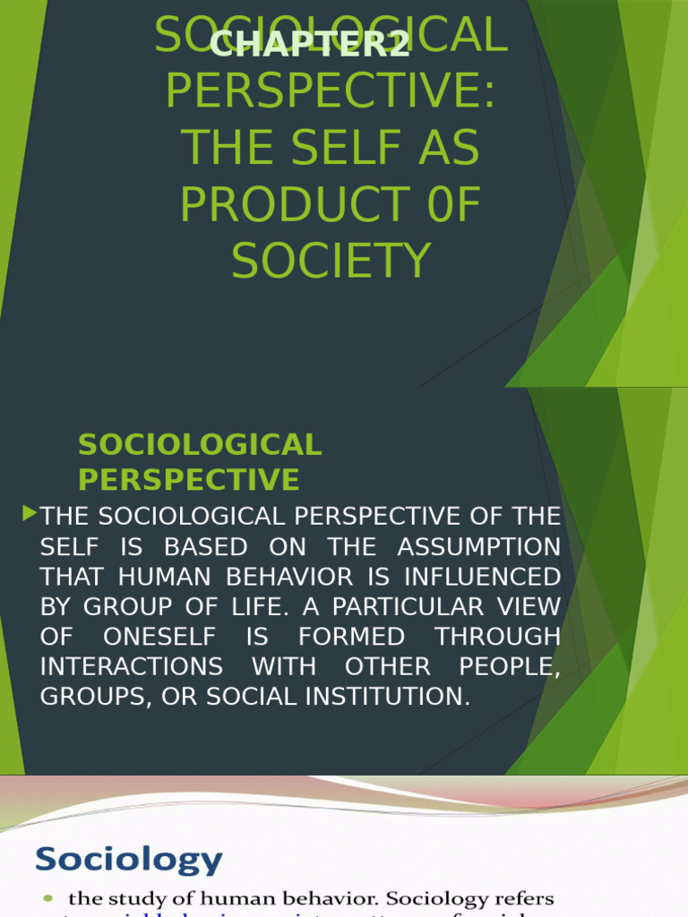 Understanding the Preparatory Stage of Self | PDF | Sociology | Social ...