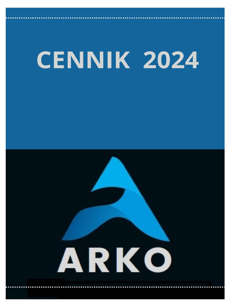 Cennik 2024 Arko | PDF