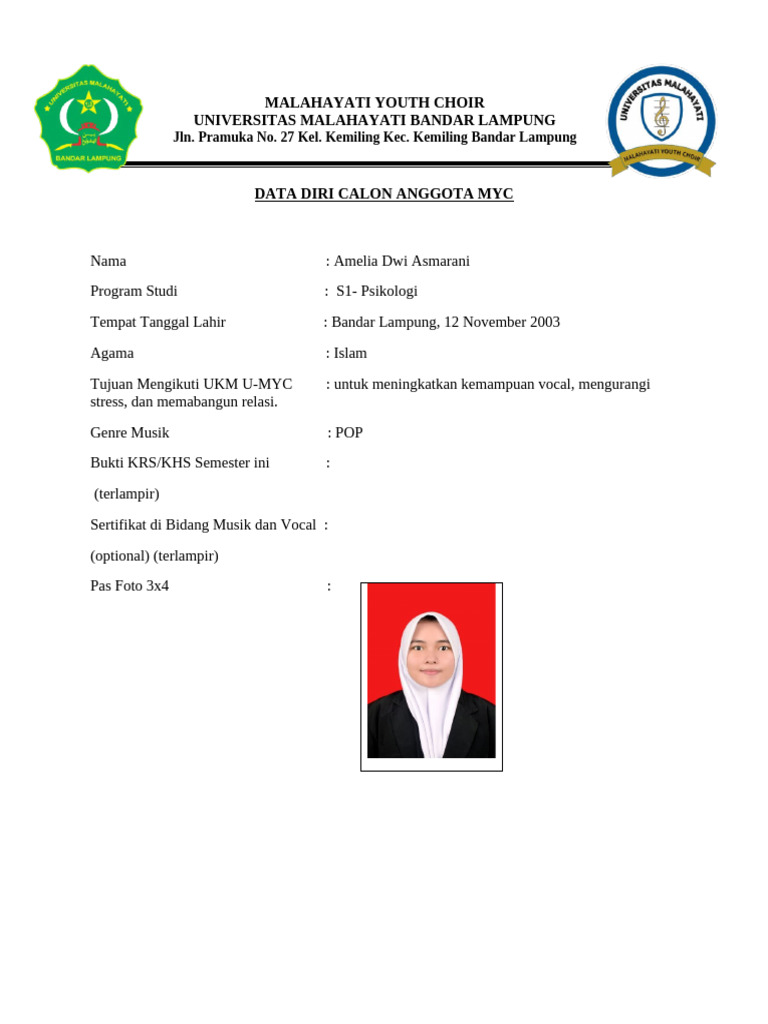 Amelia Dwi Asmarani - Psikologi 23 | PDF