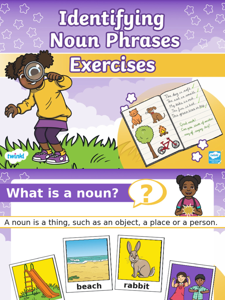 Identifying Noun Phrases Worksheet | PDF | Noun | Adjective