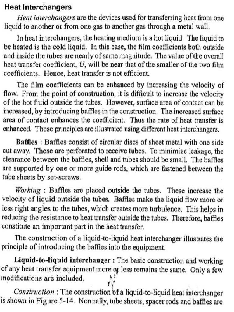 P ENG - Heat Interchangers | PDF | Heat Transfer | Liquids