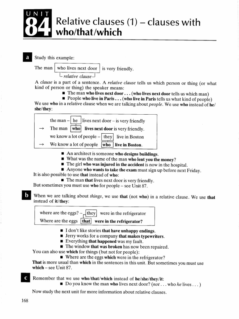 21 IGU - Relative Clauses | PDF