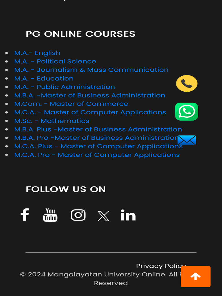 Mangalayatan University Online Learning Platform Is Leading Higher Education in India - UGC ...