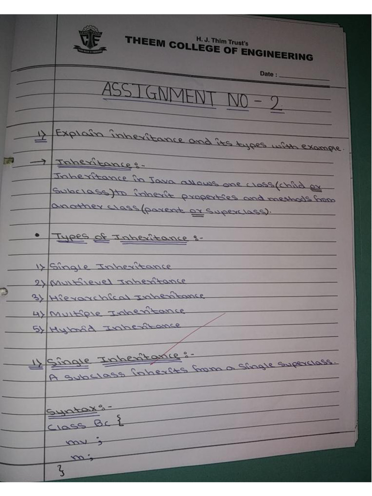 JAVA Assignment - 2 | PDF