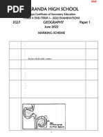 2024 Kcse Geography Paper 1 | PDF