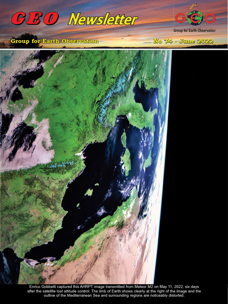 Group For Earth Observation | PDF | Impact Crater | Lake