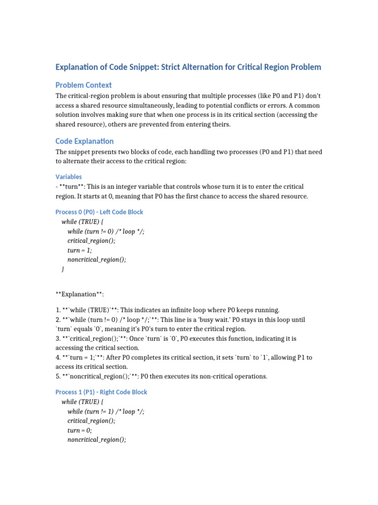 Code_Snippet_Explanation | PDF | Computing | Computer Engineering