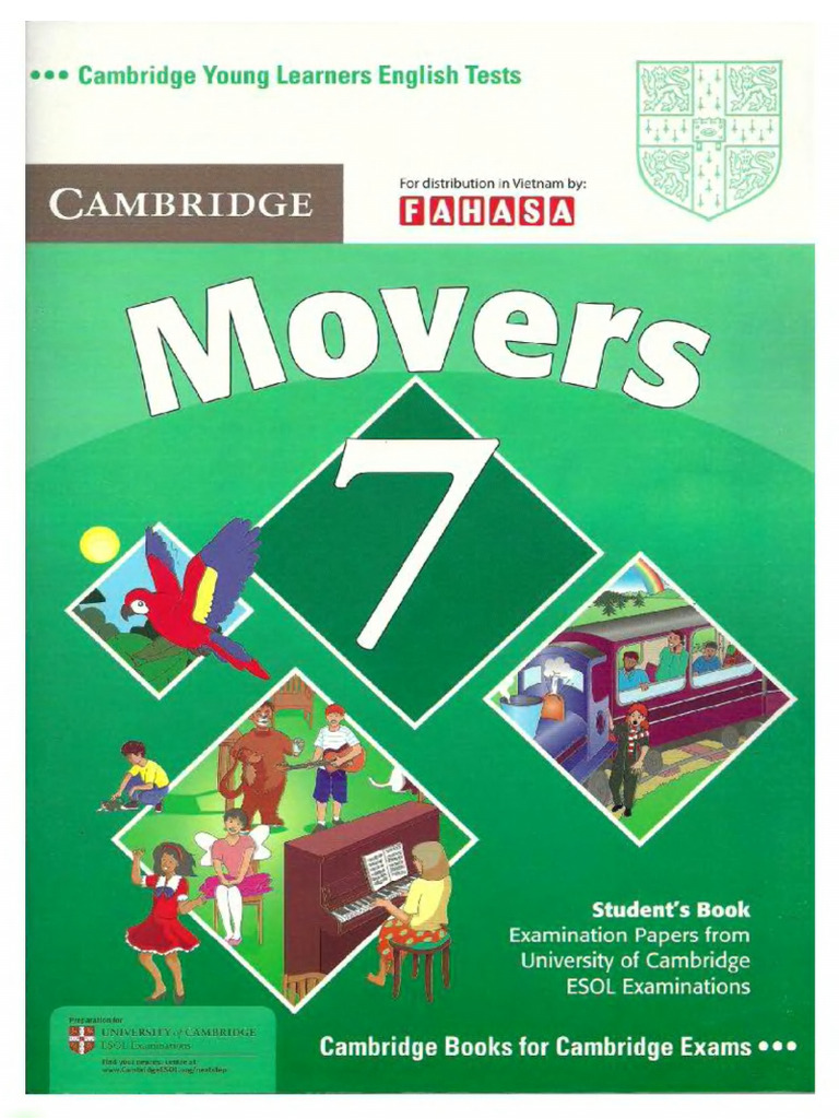 Cambridge Young Learners English Tests. Movers 7. Student's Book - WWW ...