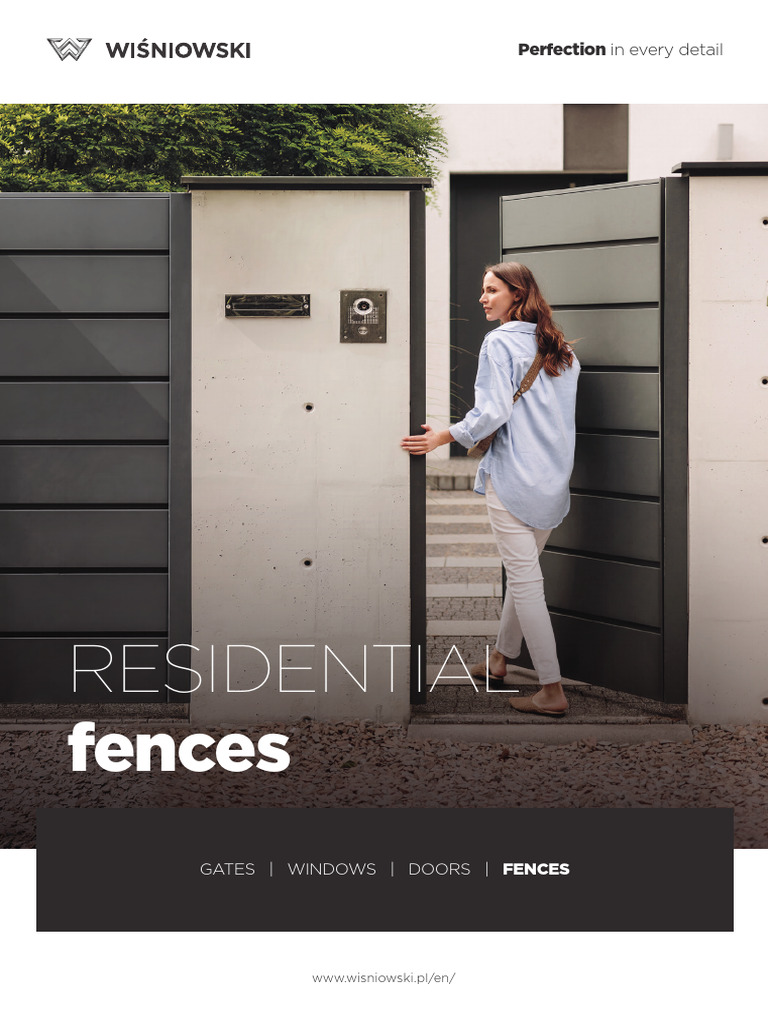 U06 en Residential Fences Wisniowski | PDF | Door | Color