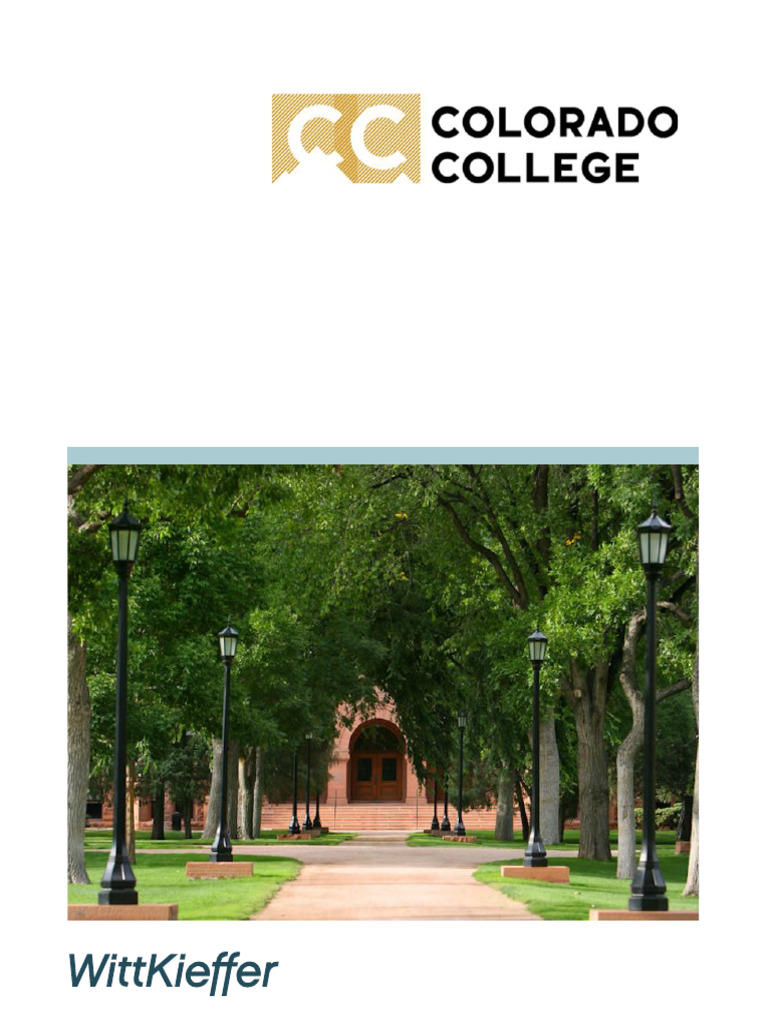 Colorado College VP Marketing Role | PDF | Brand | Strategic Communication