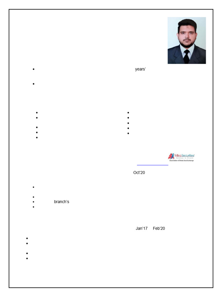 Sayed Ashraf Ali Rayhan CV | PDF | Art