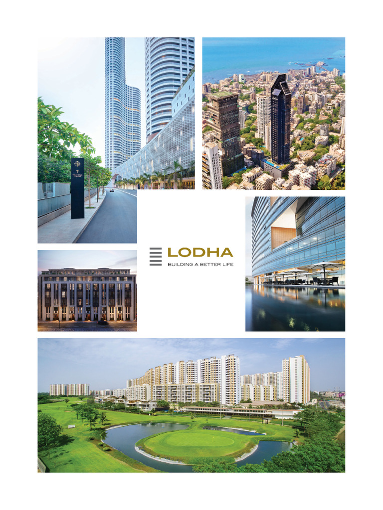 Lodha Group - Building A Better Life | PDF