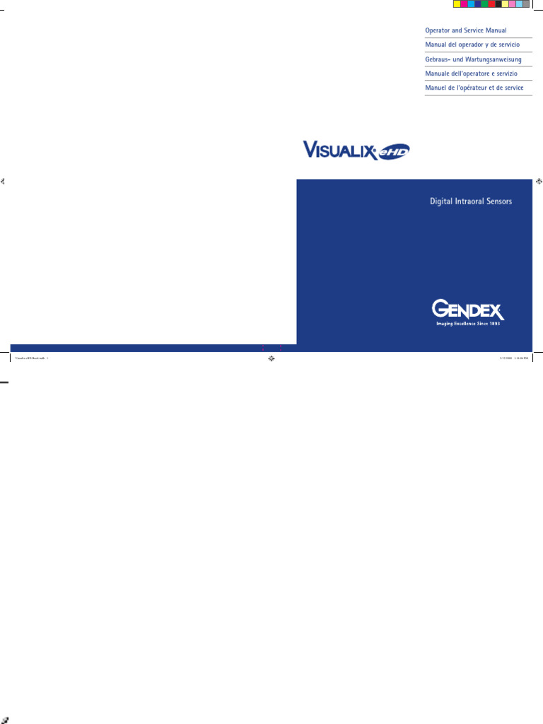 Gendex Visualix Ehd | PDF | Usb | Radiography
