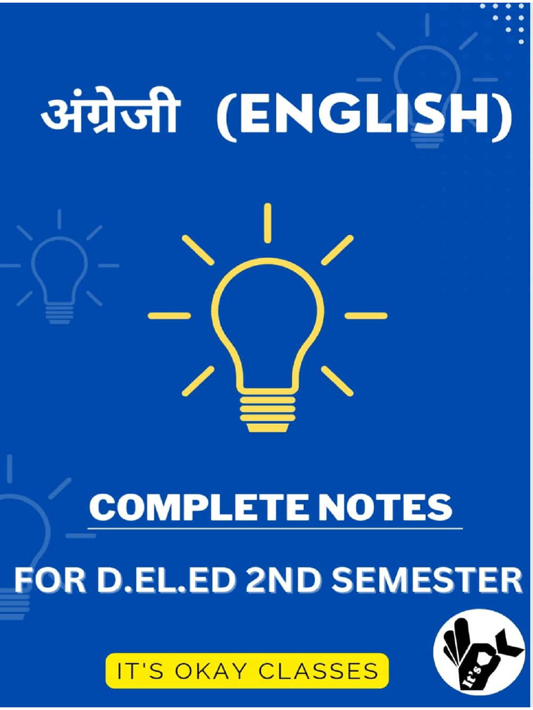 English Complete Notes, 2nd Semester 2021 Batch - Share | PDF