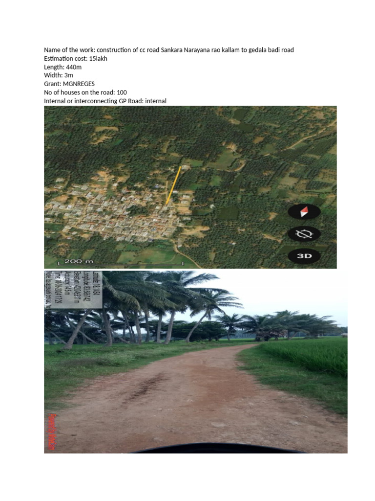 Derasam CC Road 2 | PDF