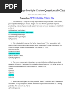 AP Psych Myers Unit Practice Test Multiple Choice Answers | PDF | Tests ...