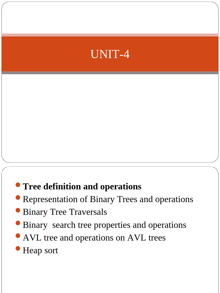 UNIT-4-DS | PDF | Algorithms And Data Structures | Computer Programming UNIT-4-DS | PDF | Algorithms And Data Structures | Computer Programming