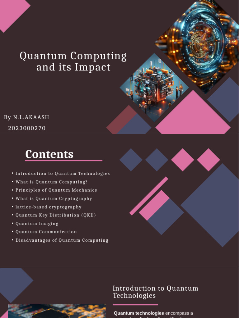 Quantum Computing | PDF | Quantum Computing | Encryption Quantum Computing | PDF | Quantum Computing | Encryption