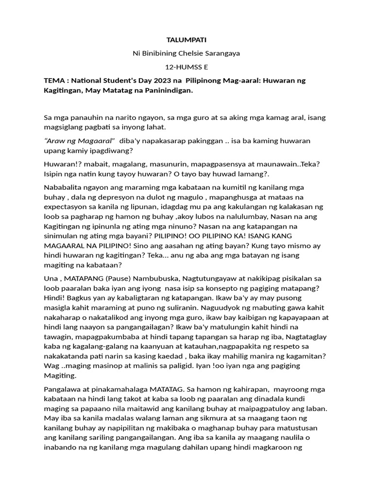 TALUMPATI | PDF