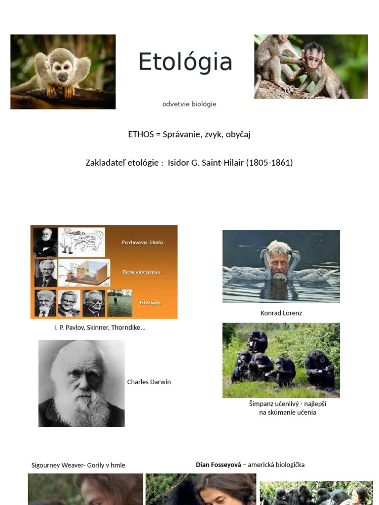 Etológia | PDF