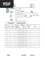 Blank Conveyance Sheet | PDF