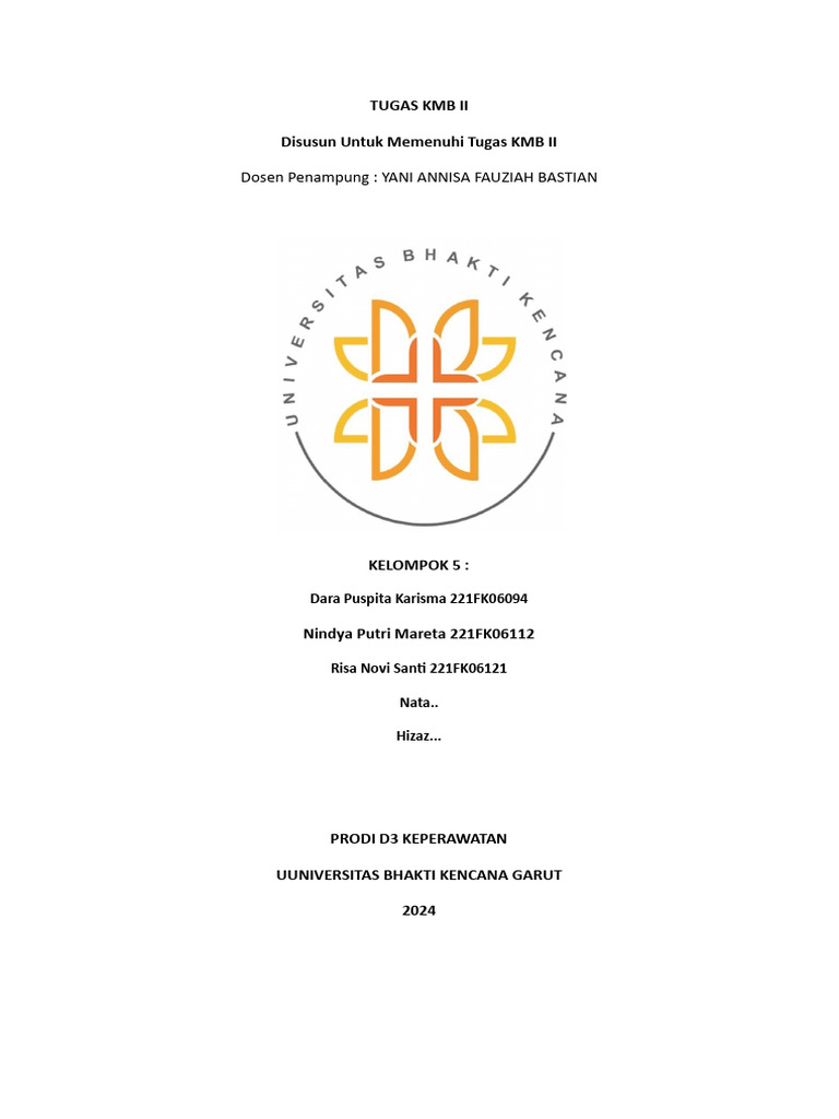 Sop Kelompok 5 KMB Ii | PDF | Kesehatan Holistik