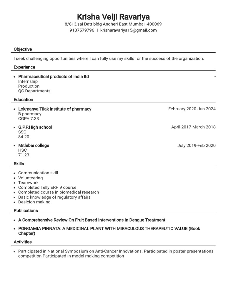 Krish | PDF | Career & Growth