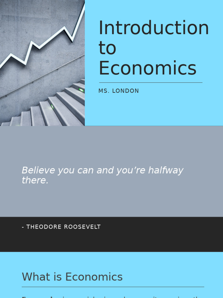What is Economics | PDF | Economics | Microeconomics