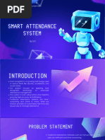 Smart Attendance System Project | PDF | Databases | Computing