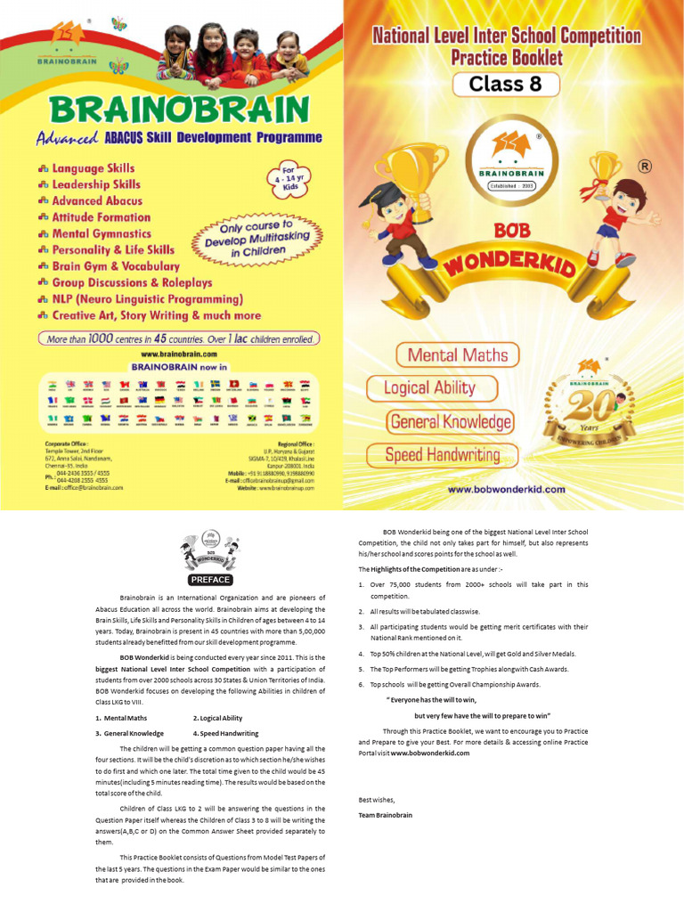 offline_practice_booklet_8 | PDF | Learning