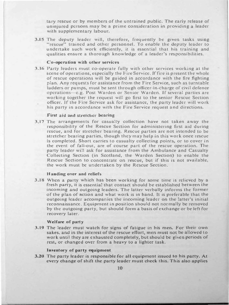 Civil Defence Handbook Page 018 | PDF