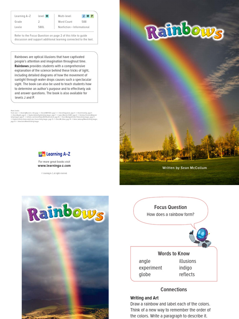 Understanding Rainbows: Science Explained | PDF | Rainbow | Sky