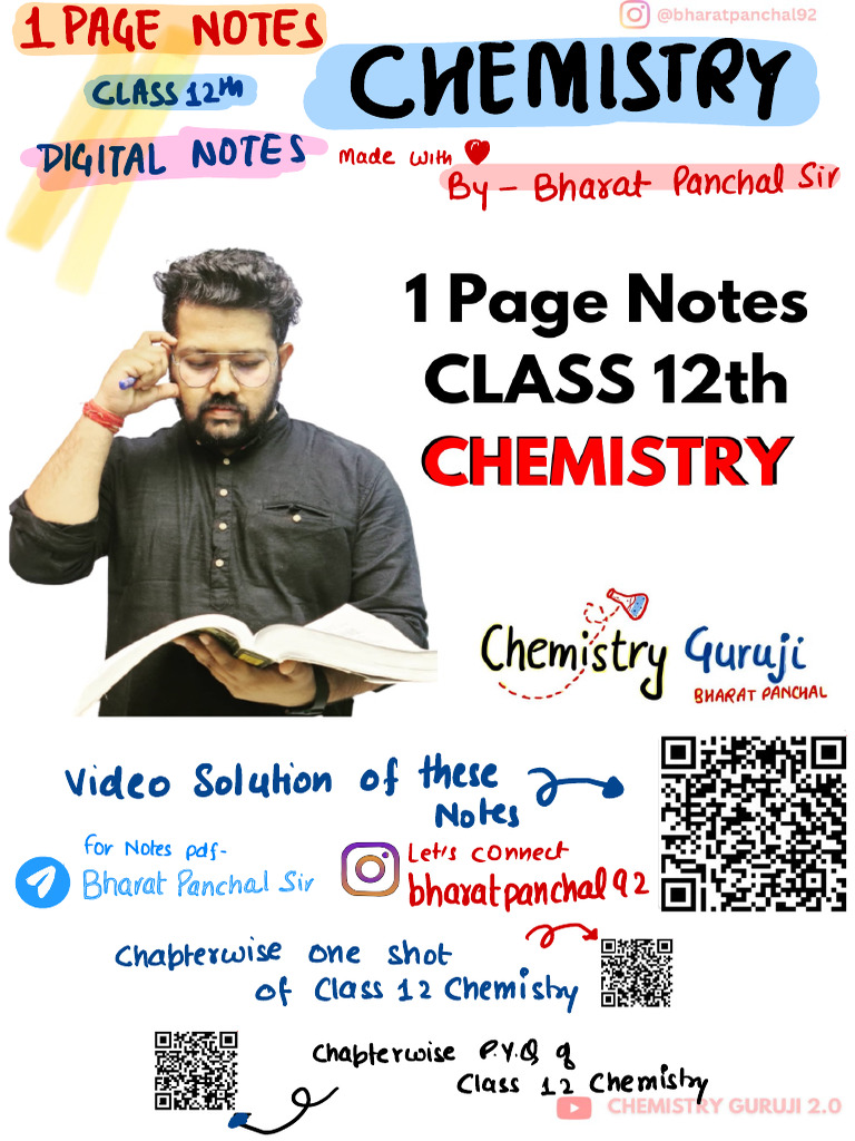 Class 12 Chemistry Chapter 1 Notes | PDF