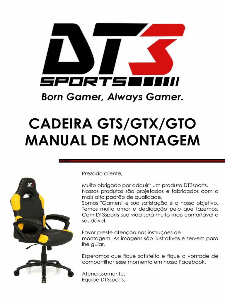 DT3sports GTX GTS e GTO Manual | PDF