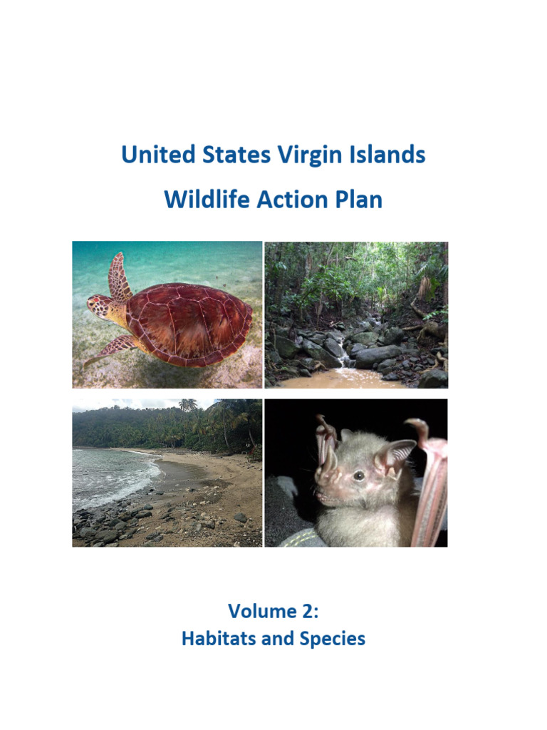 USVI Wildlife Action Plan: Habitats & Species | PDF | Forests | Habitat