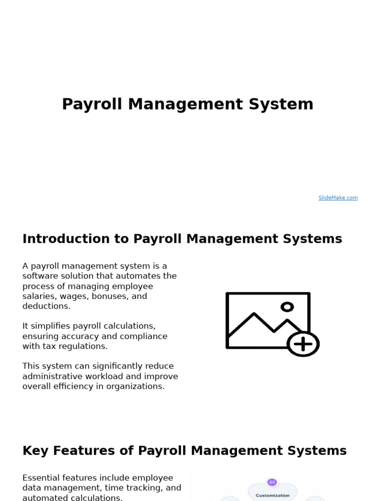 Payroll Management System | PDF | Payroll | Employment
