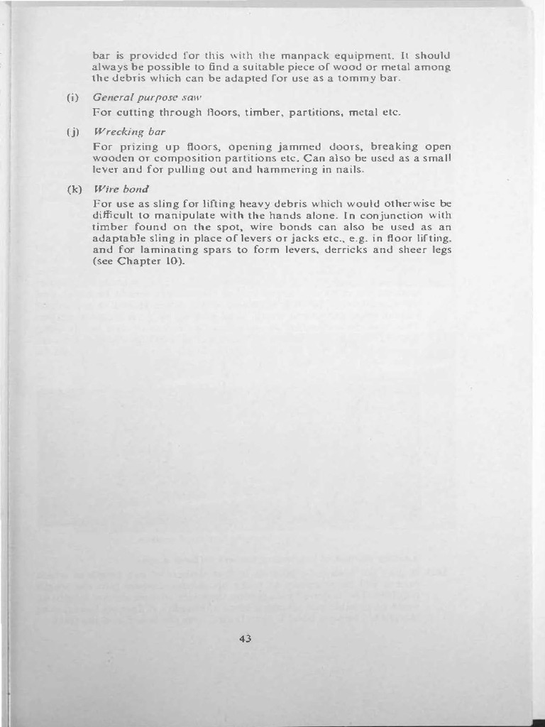 Civil Defence Handbook Page 049 | PDF