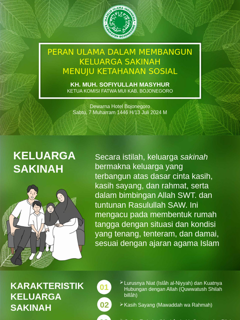Peran Ulama dalam Keluarga Sakinah | PDF