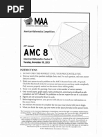 Amc8 2015 | PDF | Mathematics