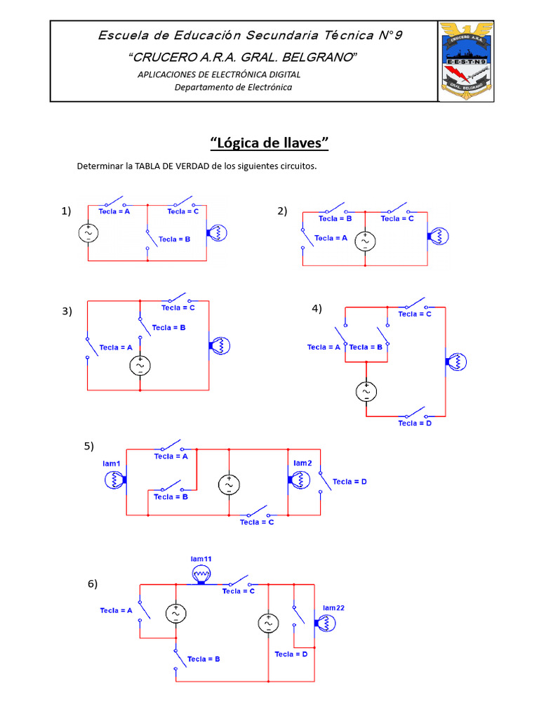 TP - L-Gica de Llaves | PDF