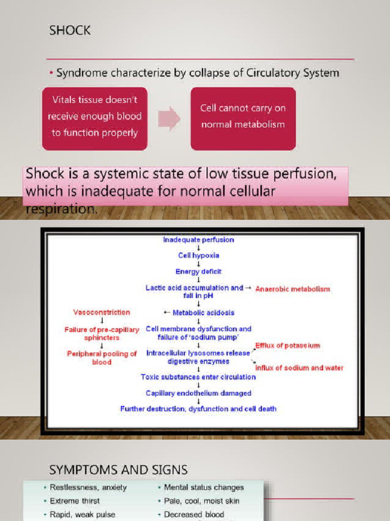 Drug Used in The Therapy of Shock | PDF