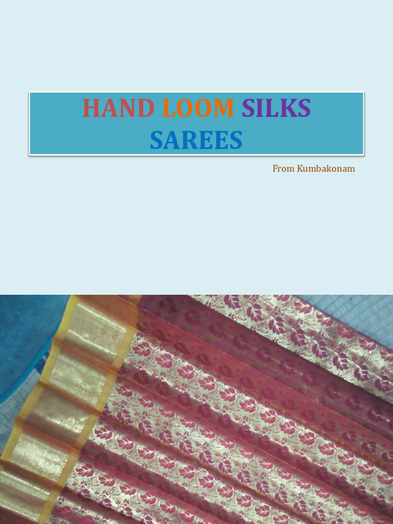 Silks Saree | PDF