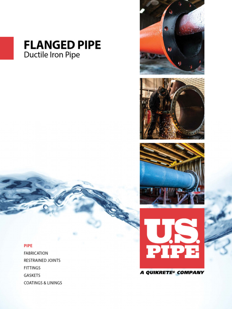 FlangedPipe_SubmittalBook_digital | PDF | Pipe (Fluid Conveyance) | Plumbing