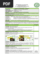 7e's Lesson Plan Template | PDF | Matter | Gases