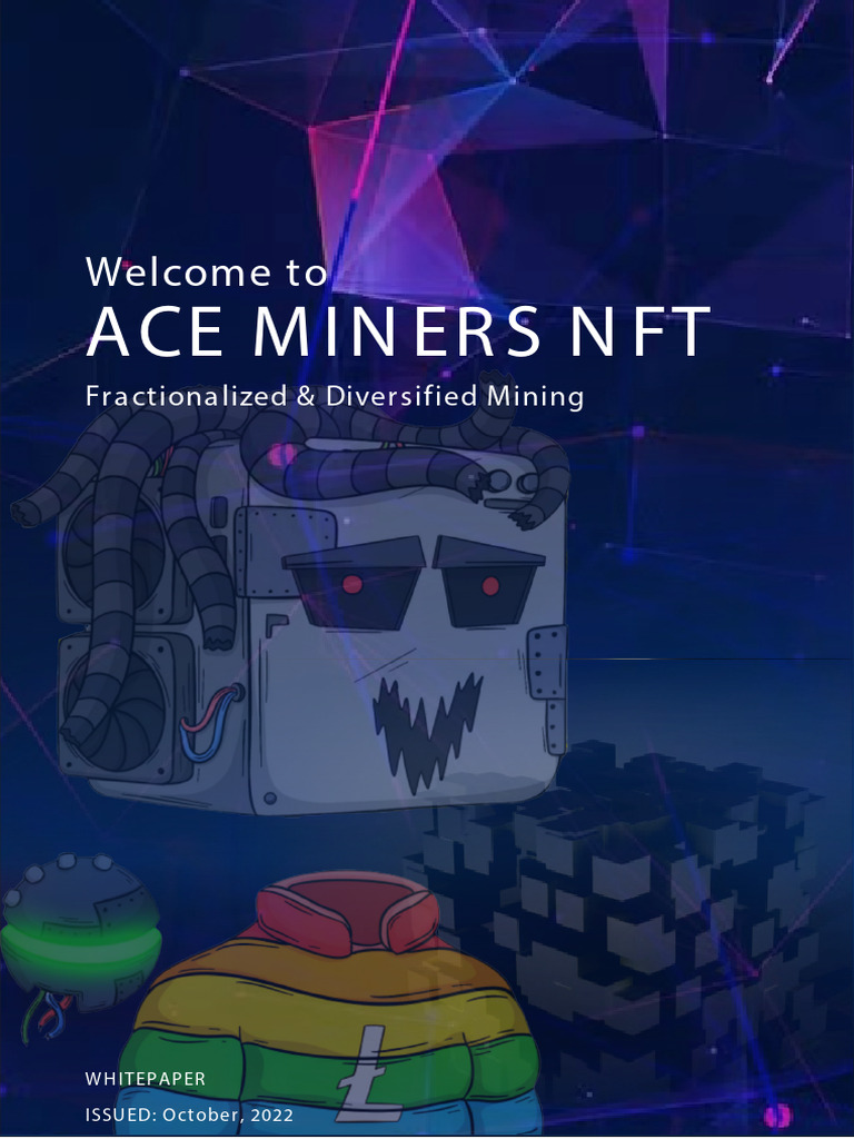 Ace Miners NFT Whitepaper-November - PDF 2 | PDF | Bitcoin | Cryptocurrency