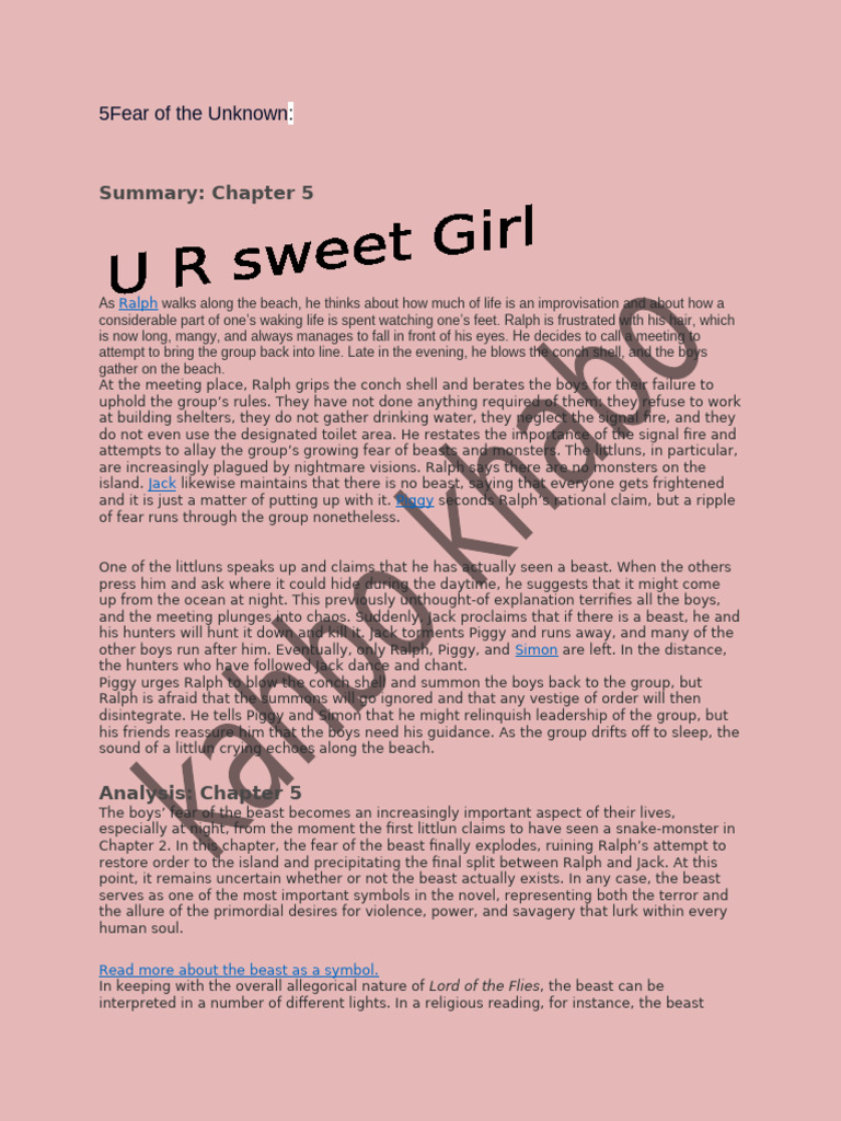 5fear of The Unknown | PDF | Mystery, Thriller & Crime Fiction | General Fiction