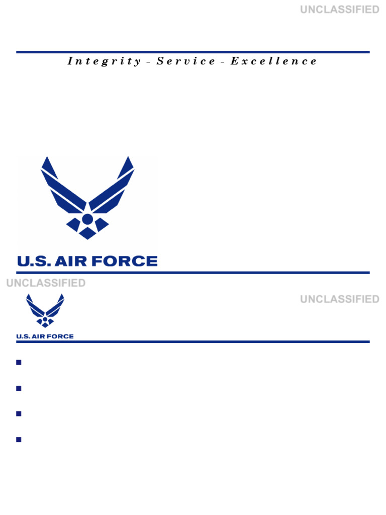 Headquarters U.S. Air Force | PDF | Military Intelligence | Risk