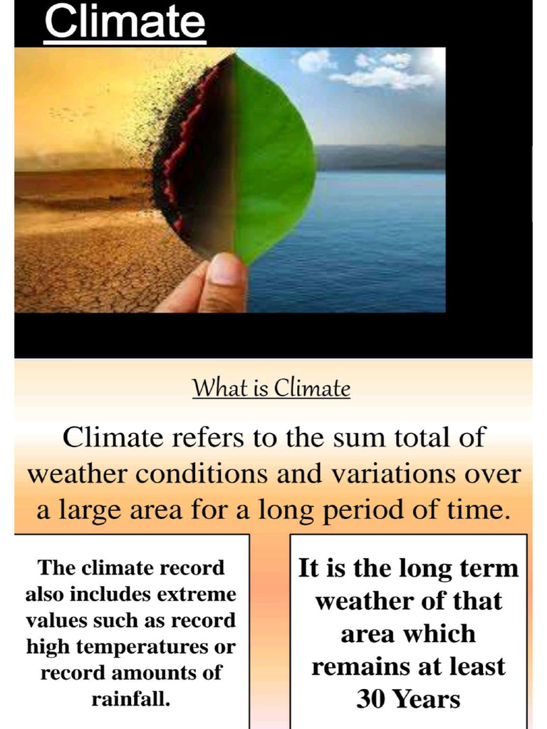 Climate Class 9 | PDF
